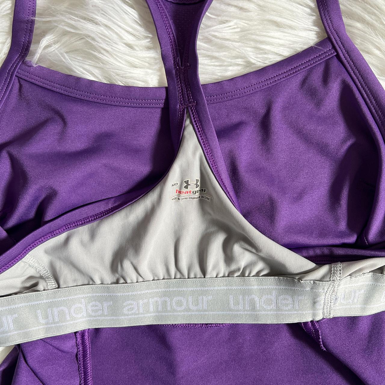 UNDER ARMOUR 2010 purple razorback athletic tank... - Depop