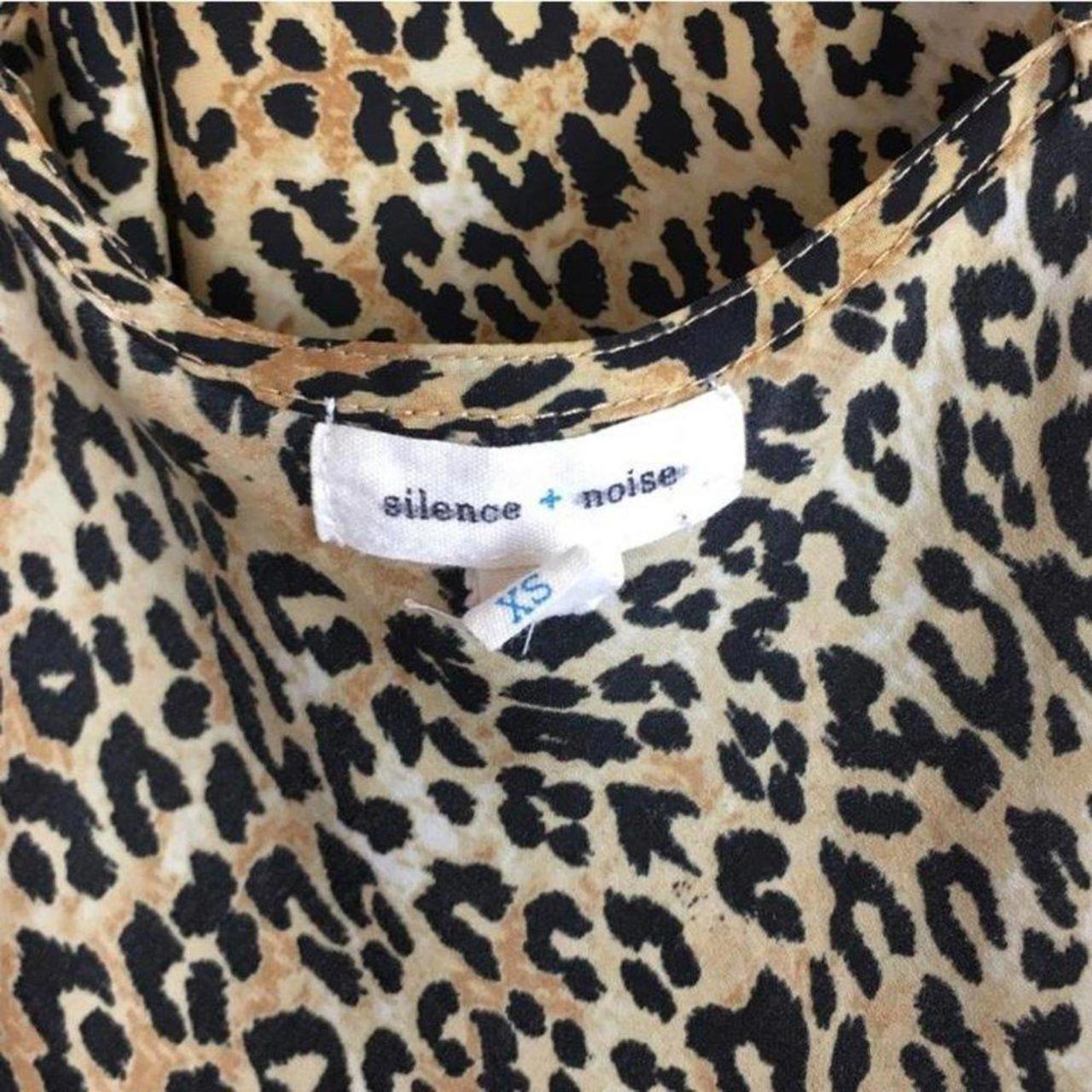 Urban Outfitters Silence+Noise Leopard Slip... | Depop
