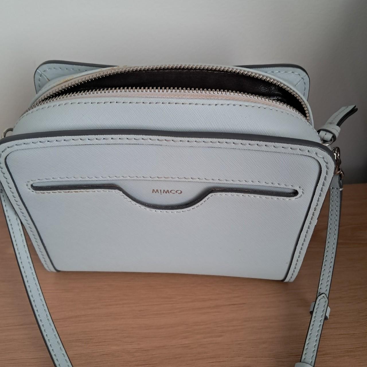 MIMCO light blue, crossbody bag. Excellent... - Depop