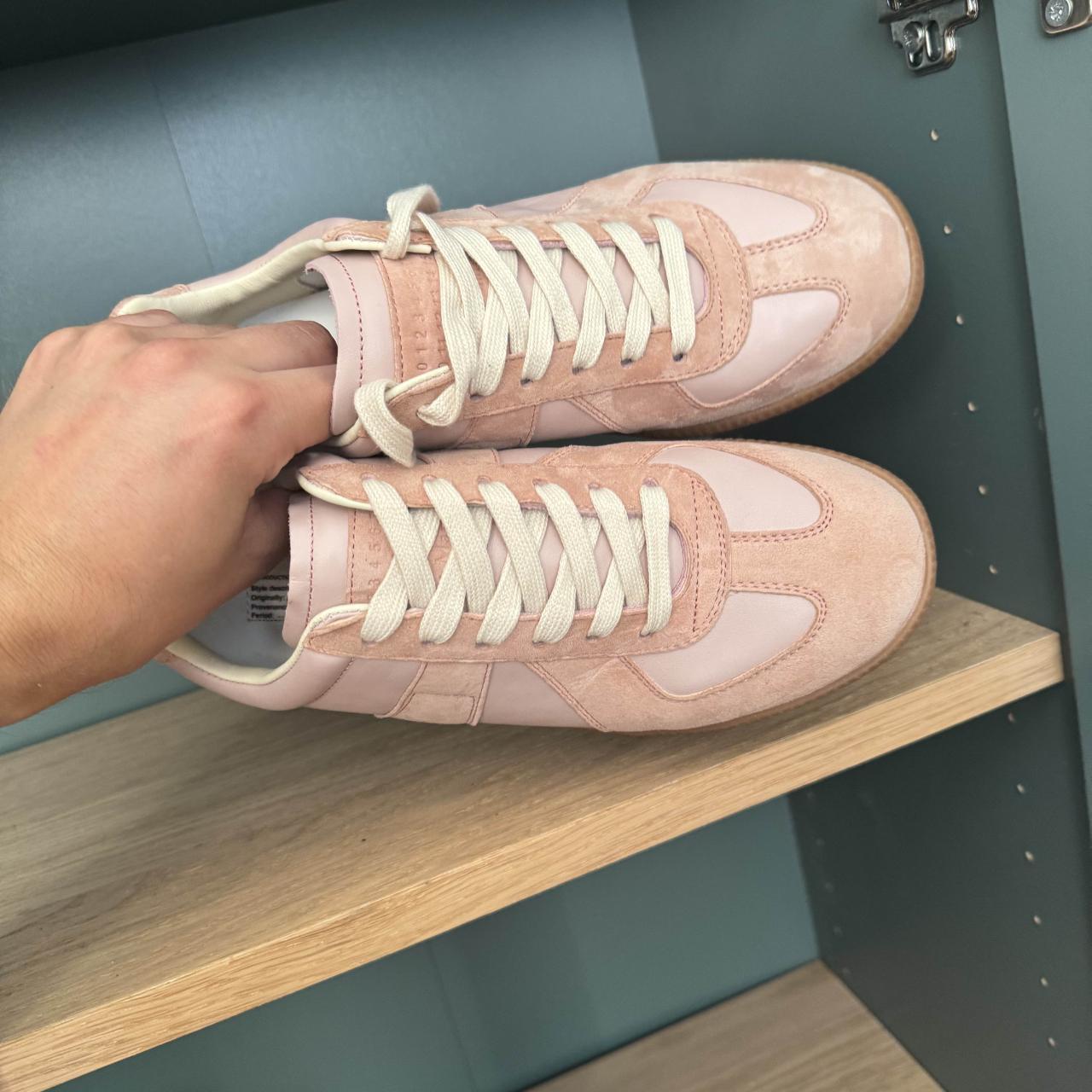 maison margiela gats - maison margiela pink replica... - Depop