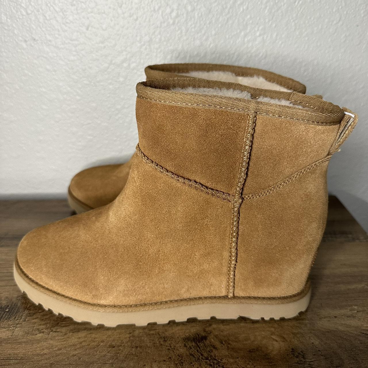 UGG WEDGE BOOTIE Only worn once women’s wedge UGG... - Depop
