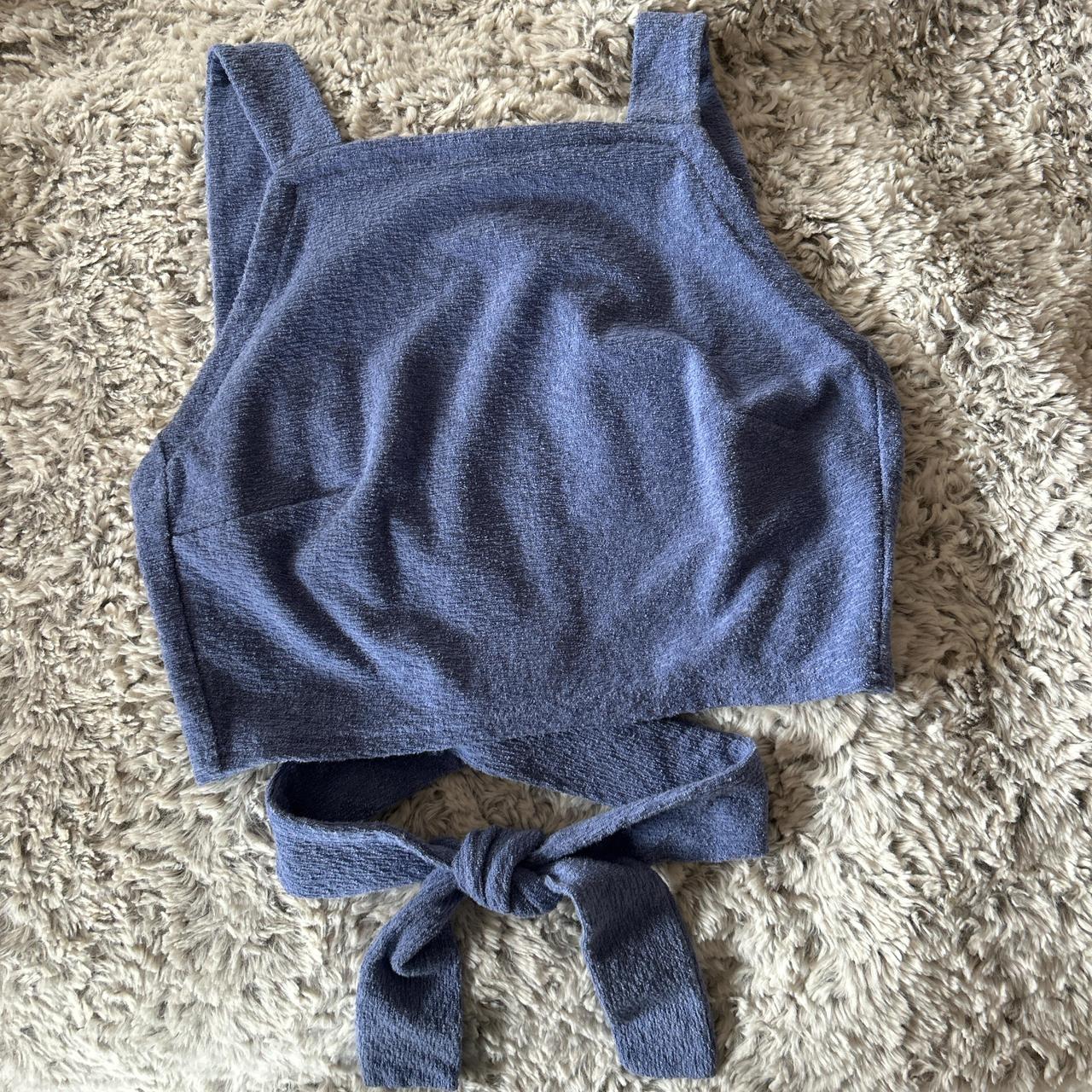 👚 TERRI CLOTH MADEWELL TIE SHIRT 👚 ️ NEVER WORN!!... - Depop