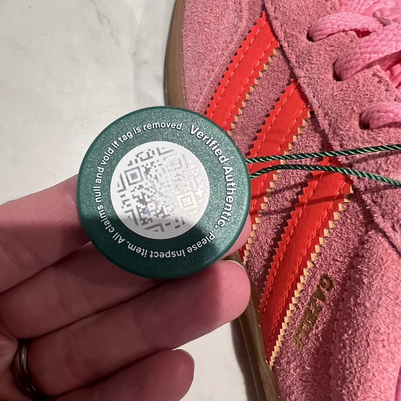 Adidas Gazelle Indoor Beam Pink, Solar Red Bought... - Depop