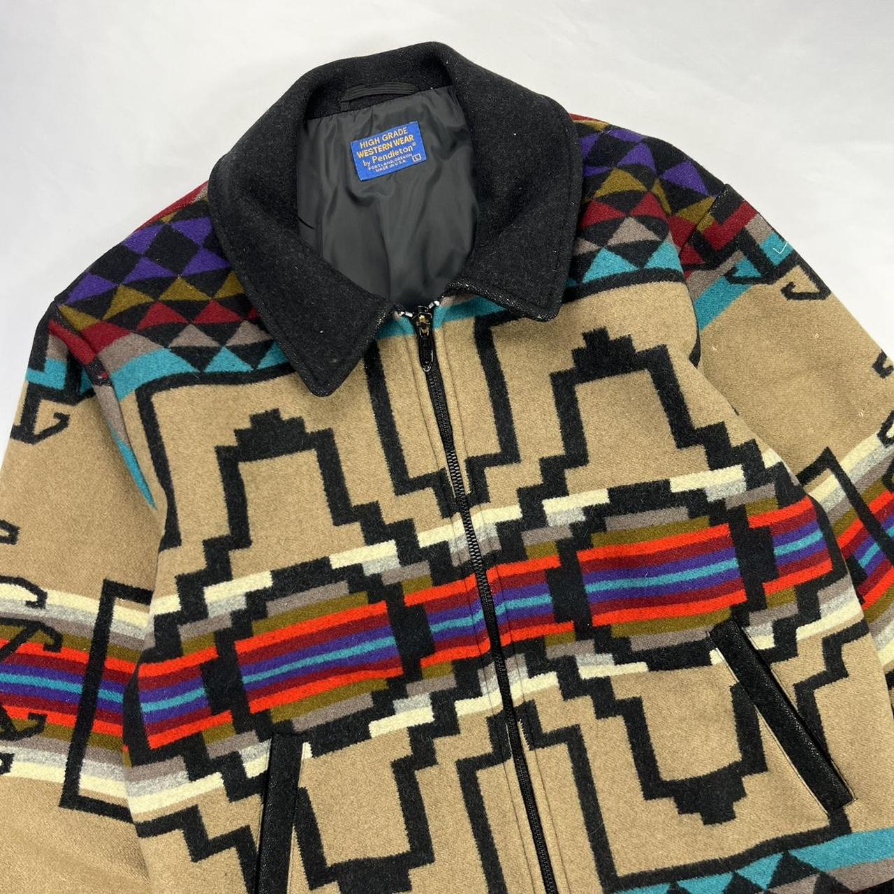 VINTAGE PENDLETON HIGH GRADE WESTERN WEAR FULL ZIP... - Depop