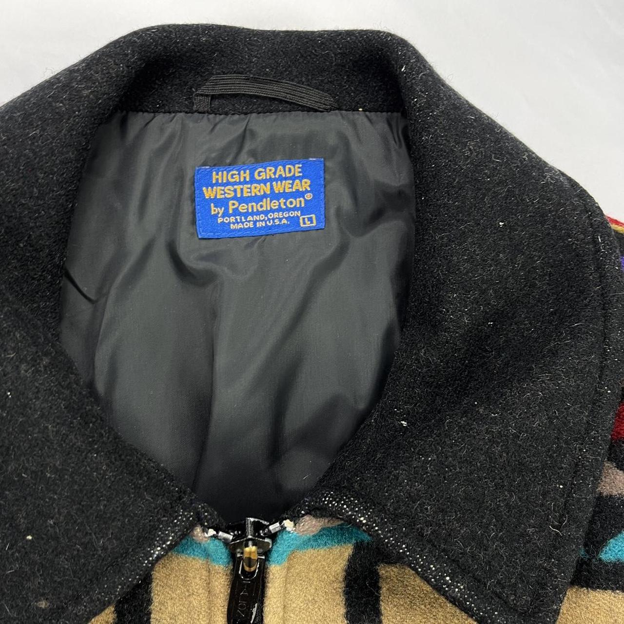 VINTAGE PENDLETON HIGH GRADE WESTERN WEAR FULL ZIP... - Depop