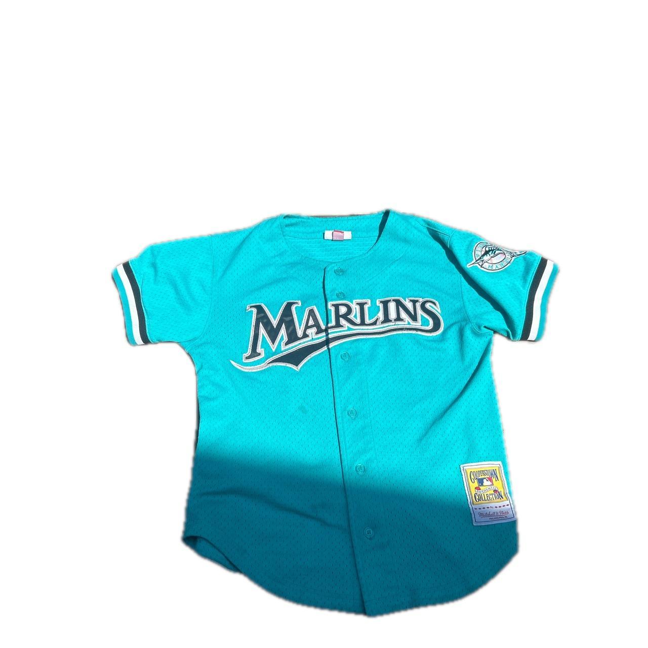 Men’s M Mitchell &Ness Baseball Jersey Mariners... - Depop