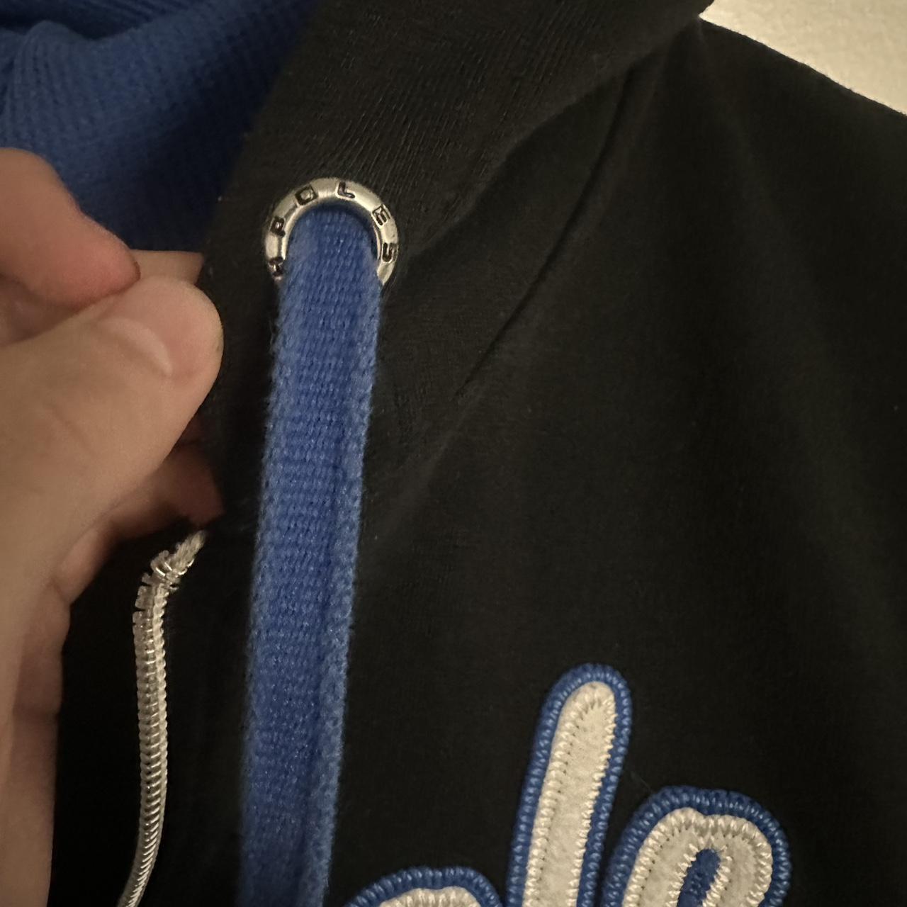 Black and blue Southpole zip up hoodie #y2k #jnco... | Depop