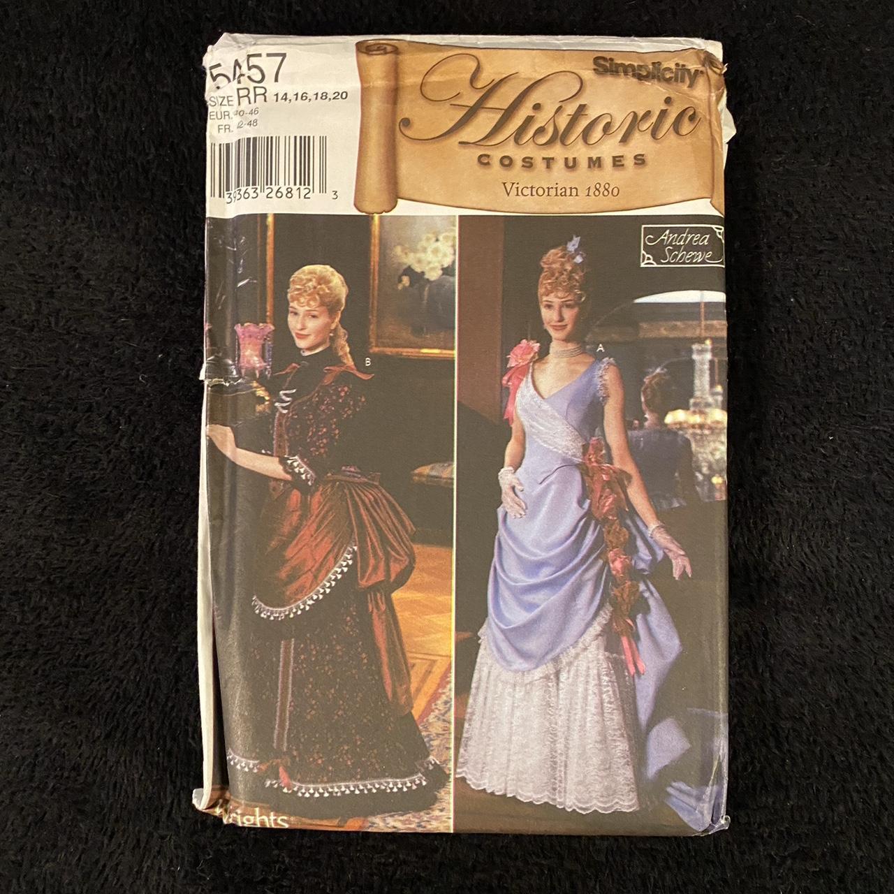 Simplicity Victorian 1880s sewing pattern - two... | Depop