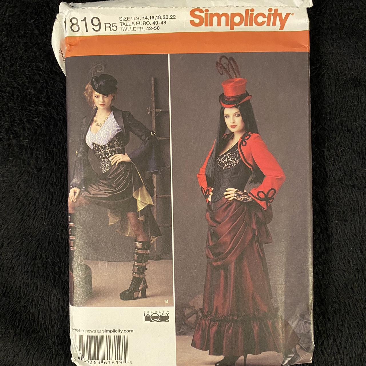 Simplicity Steampunk sewing pattern - two uncut... - Depop
