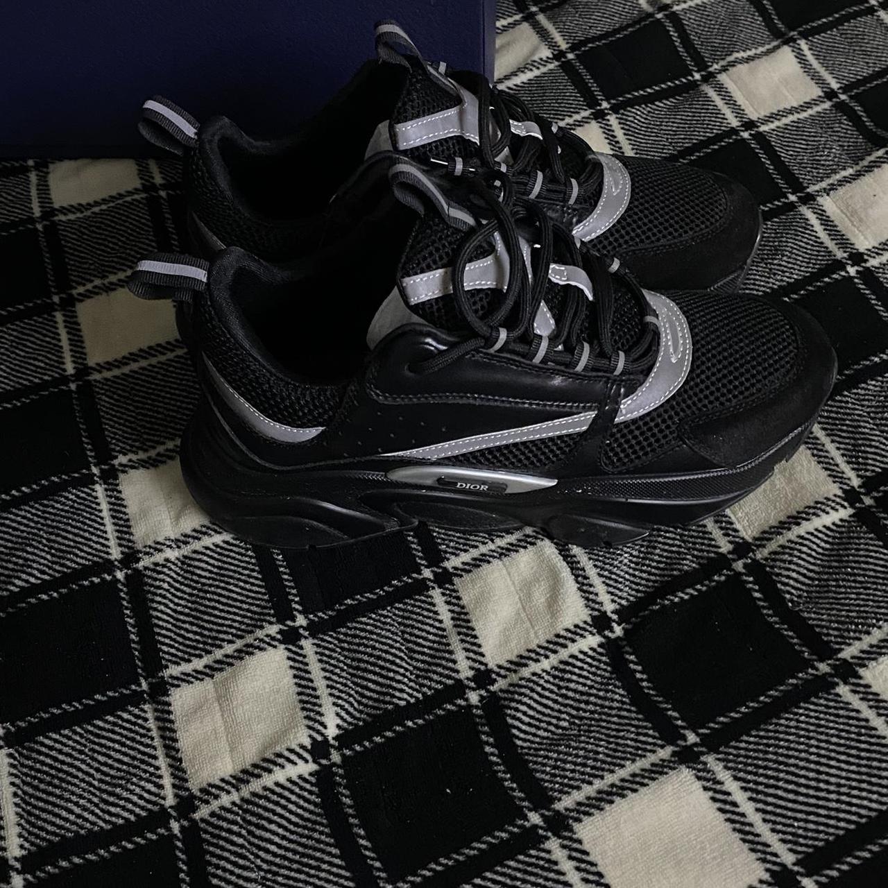 Dior B22 Black Reflective Strip SZ 40 BRAND NEW.... | Depop