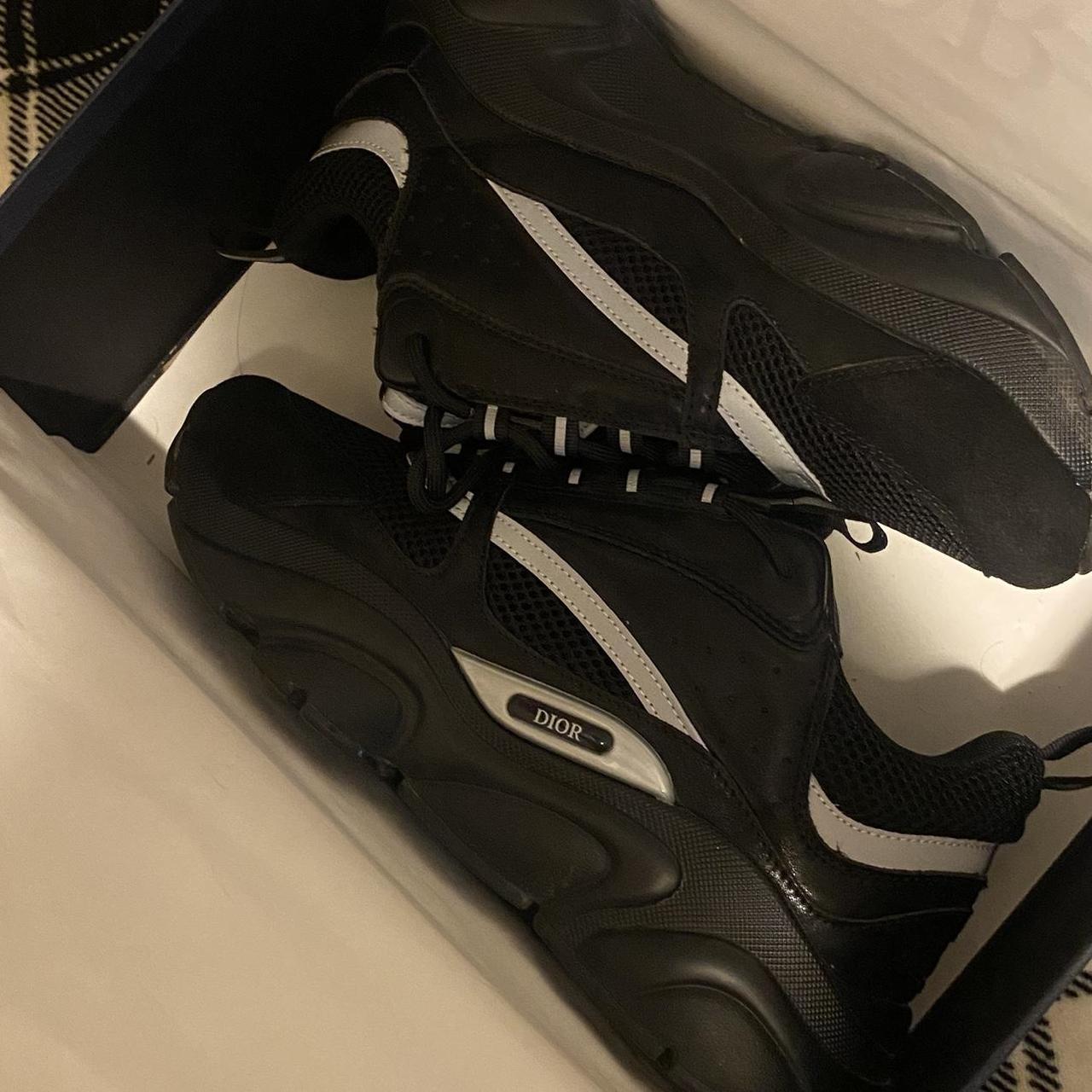 Dior B22 Black Reflective Strip SZ 40 BRAND NEW.... | Depop