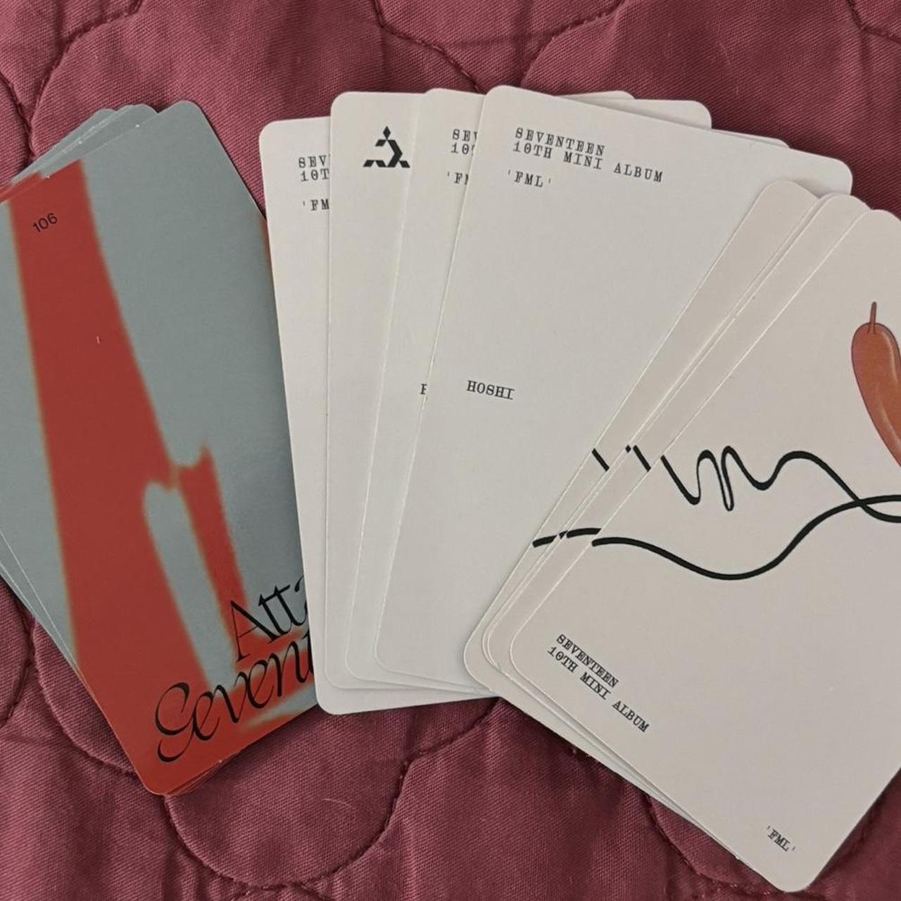 Seventeen photocards from three different albums... - Depop