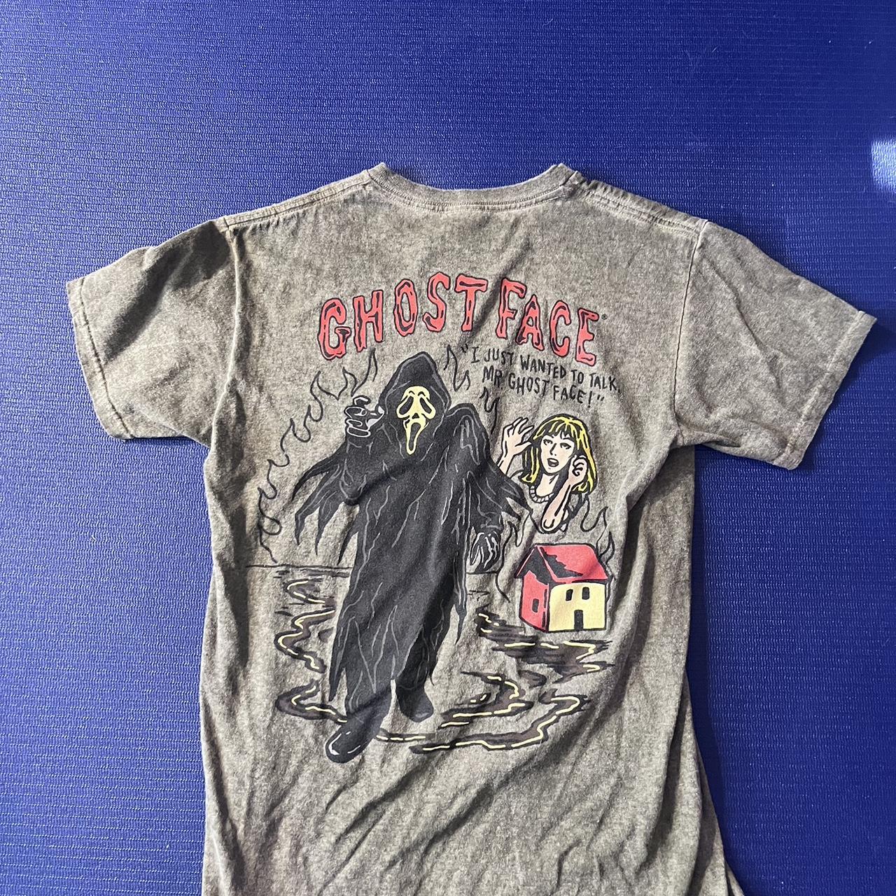 Ghost face shirt AS Worn once - Depop