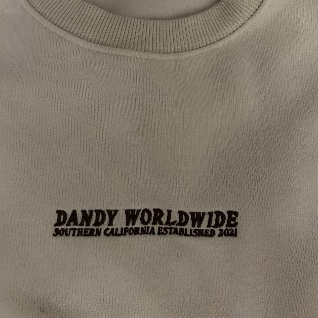 Dandy worldwide Skeleton crewneck #dandy... - Depop