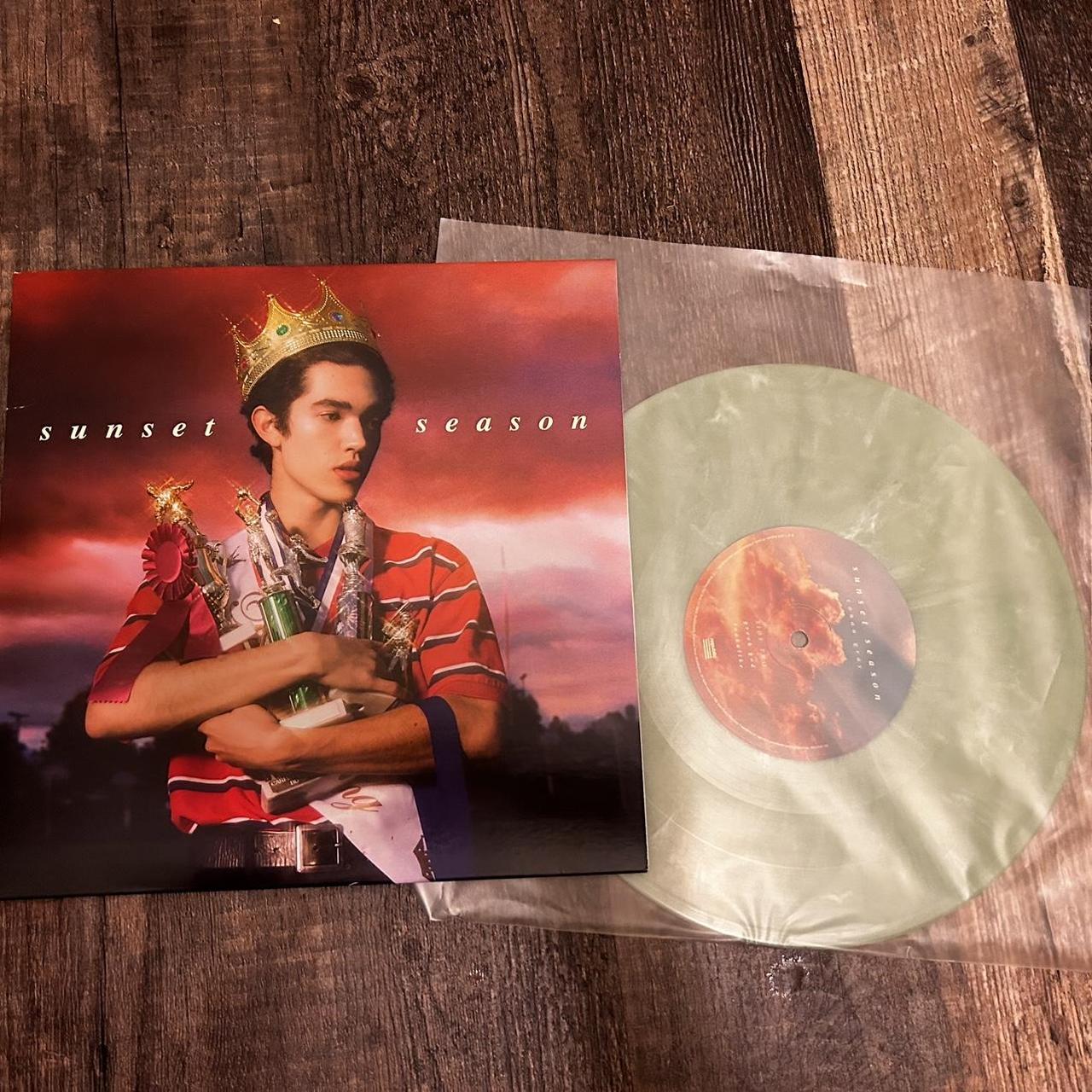 Sunset Season by Conan Grey vinyl record. the case... - Depop