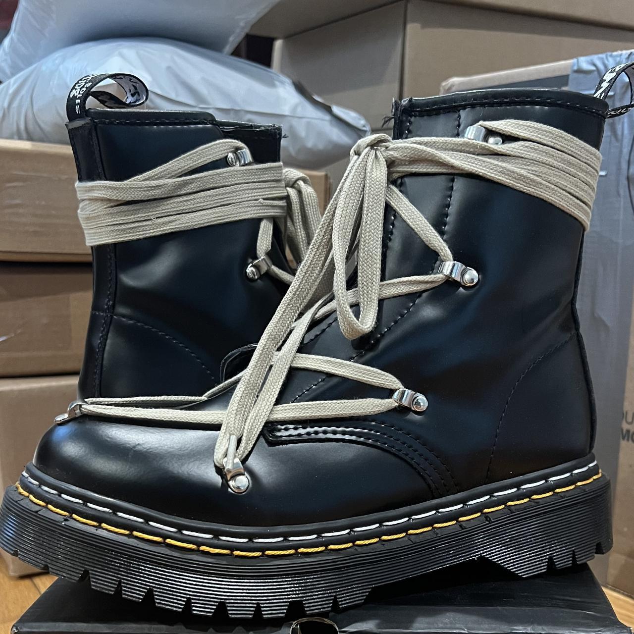 Rick Owens x Doc Martens Size - 9 Brand New... - Depop