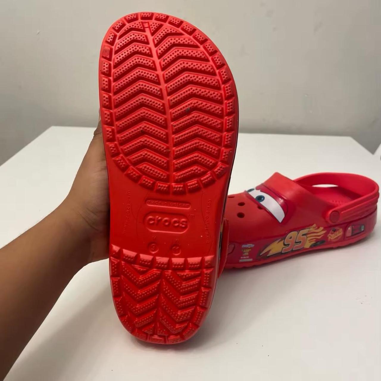 Lightning McQueen Crocs #cars #crocs - Depop