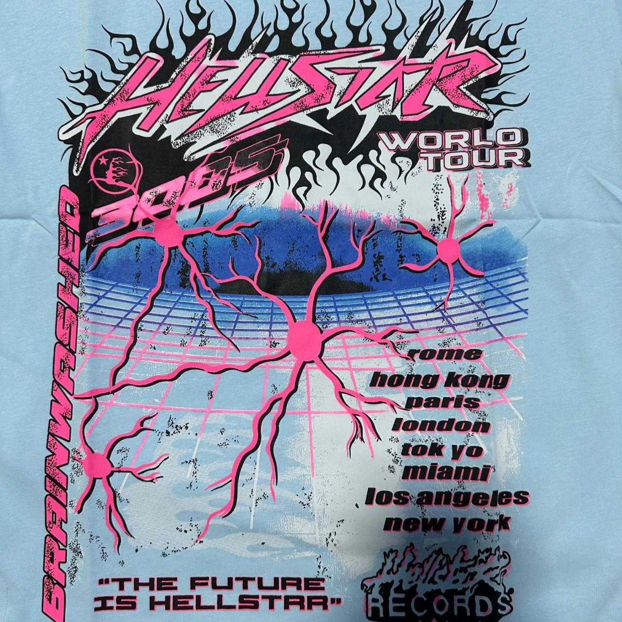 HELLSTAR WORLD TOUR 3005 TEE AUTHENTIC... - Depop