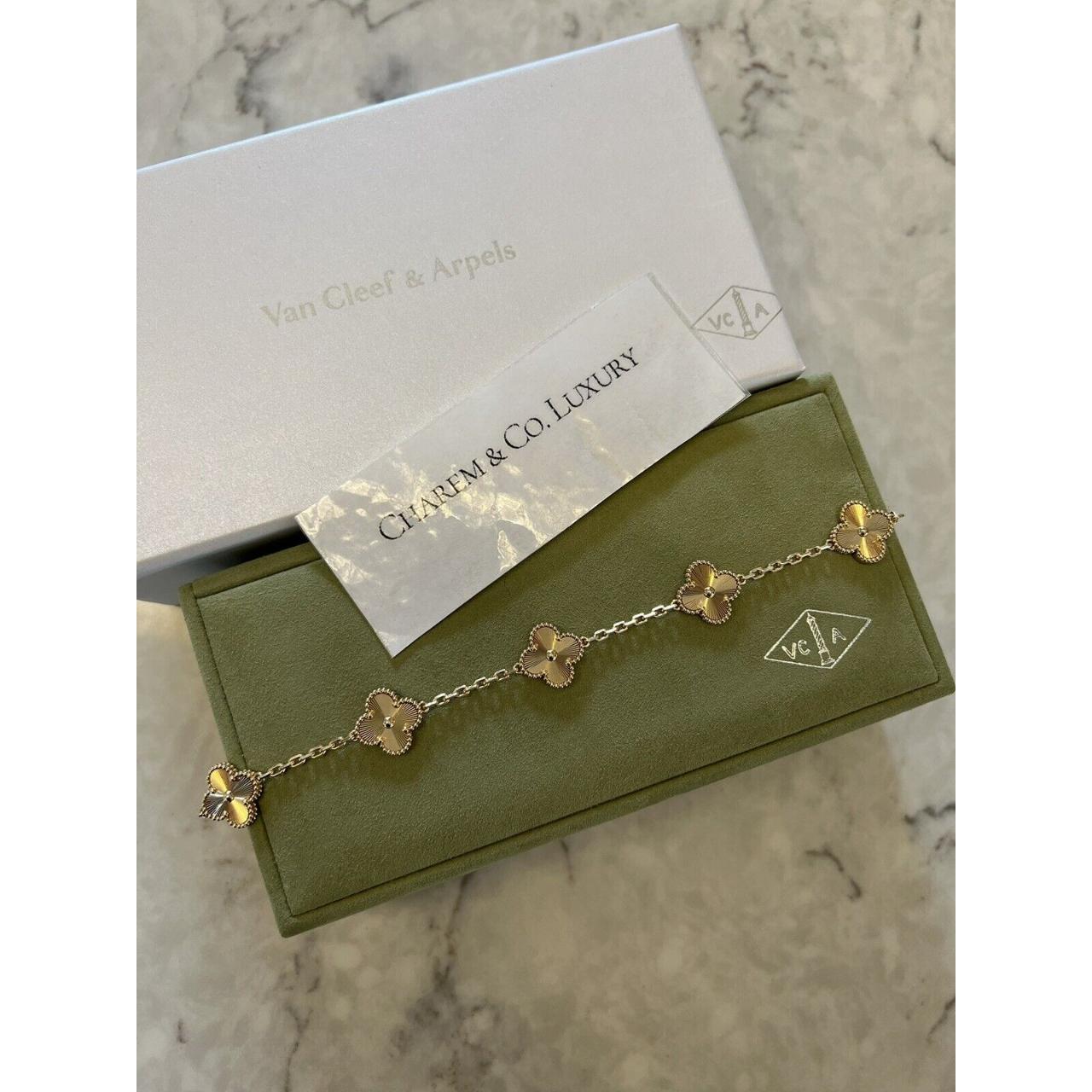 NEW!🍀 Van cleef arpels VCA 2024 Vintage 18K Yellow... - Depop