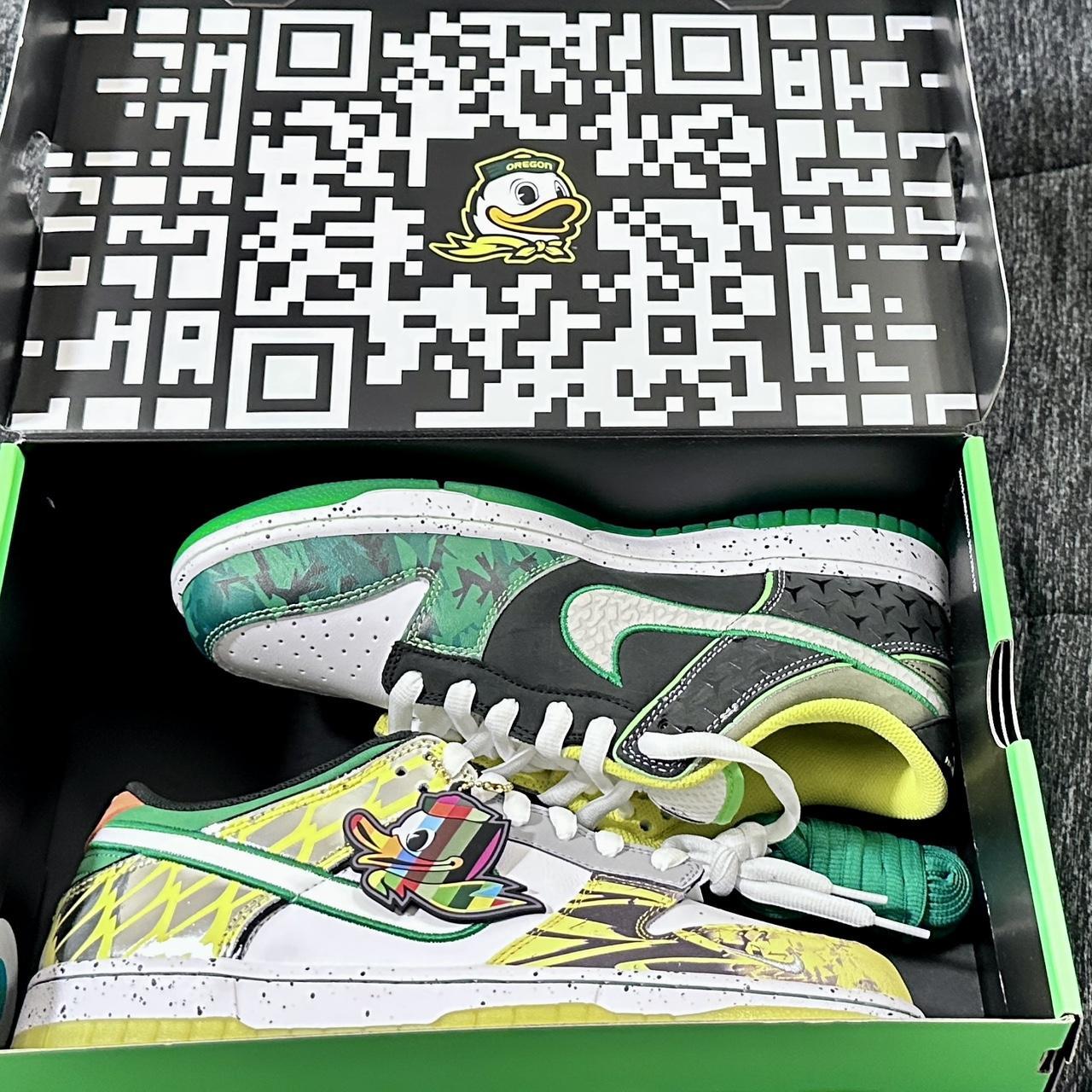 Limited Edition Nike “What the Duck” Dunk Low UO... - Depop