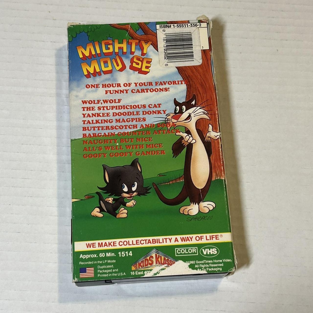 Mighty Mouse VHS tape #vhs #retrocartoons #cartoons... | Depop