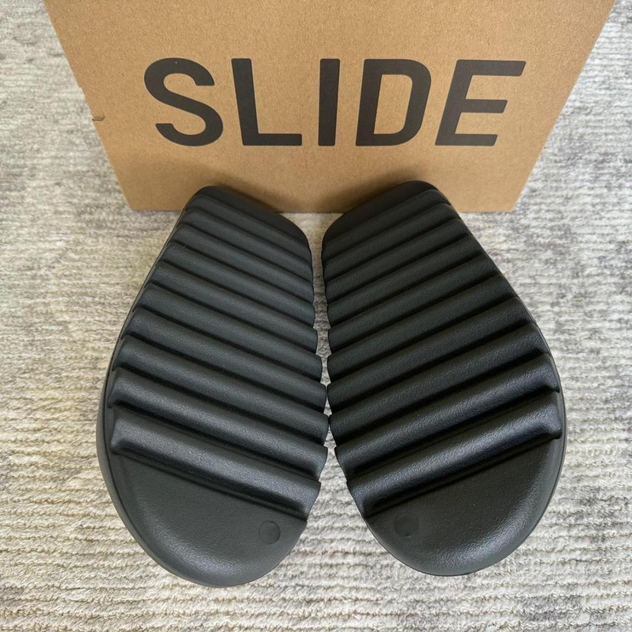 Adidas Onyx Yeezy Slide US 11 ‘Authentic’ - Depop