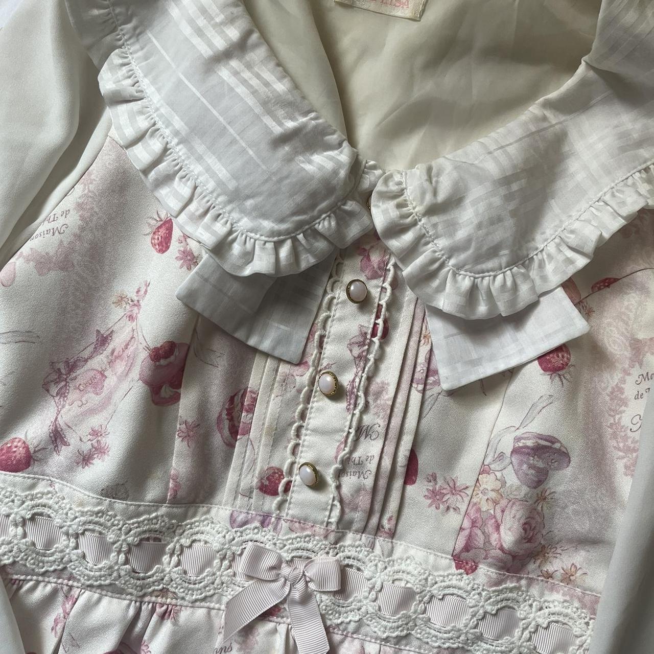 liz lisa parisian rose macaron op liz lisa op with... - Depop