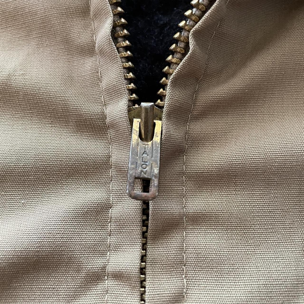 Vintage harrington coach jacket 70s tan removable... - Depop