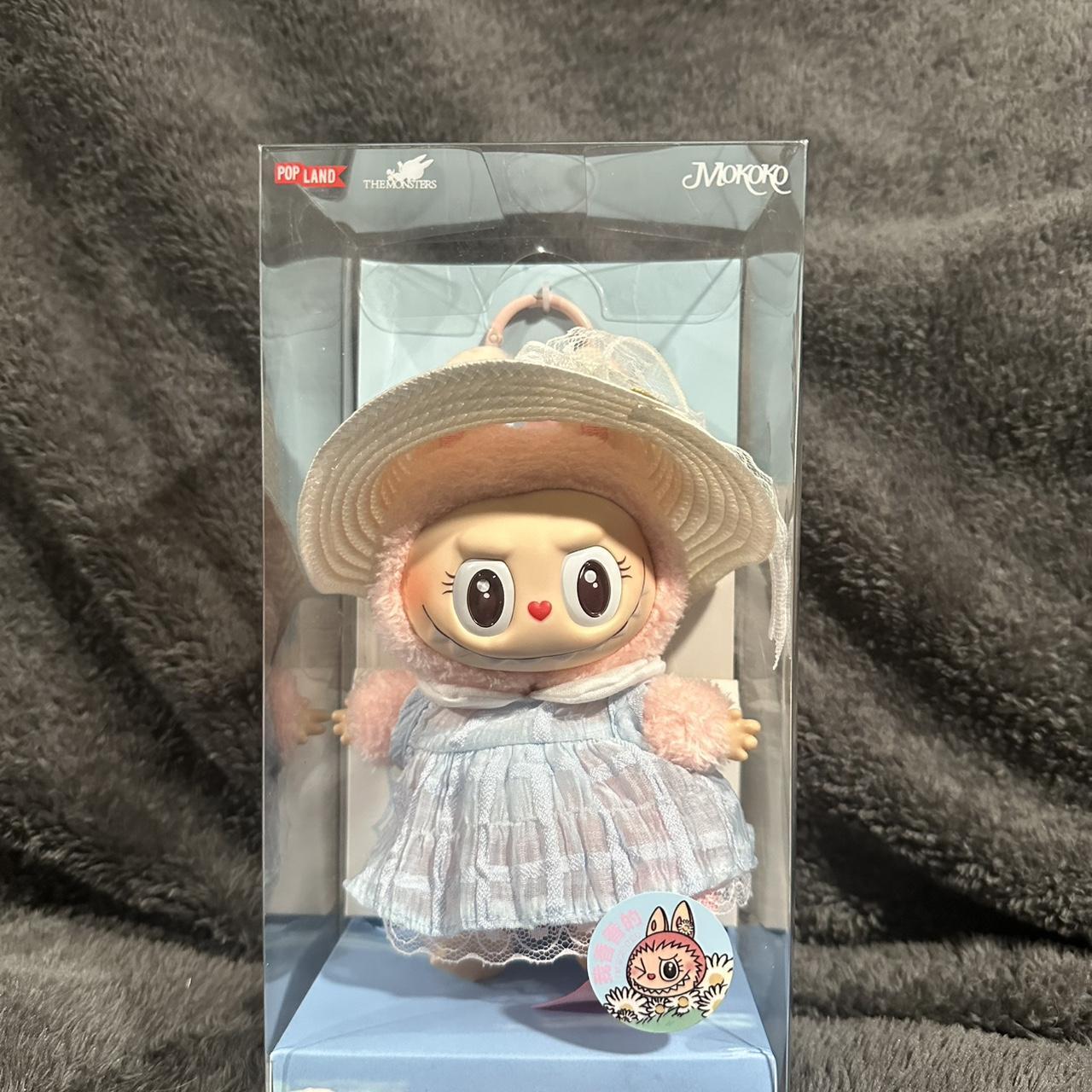 The Monsters Labubu V3 Mokoko The Blue Diamond Vinyl... | Depop