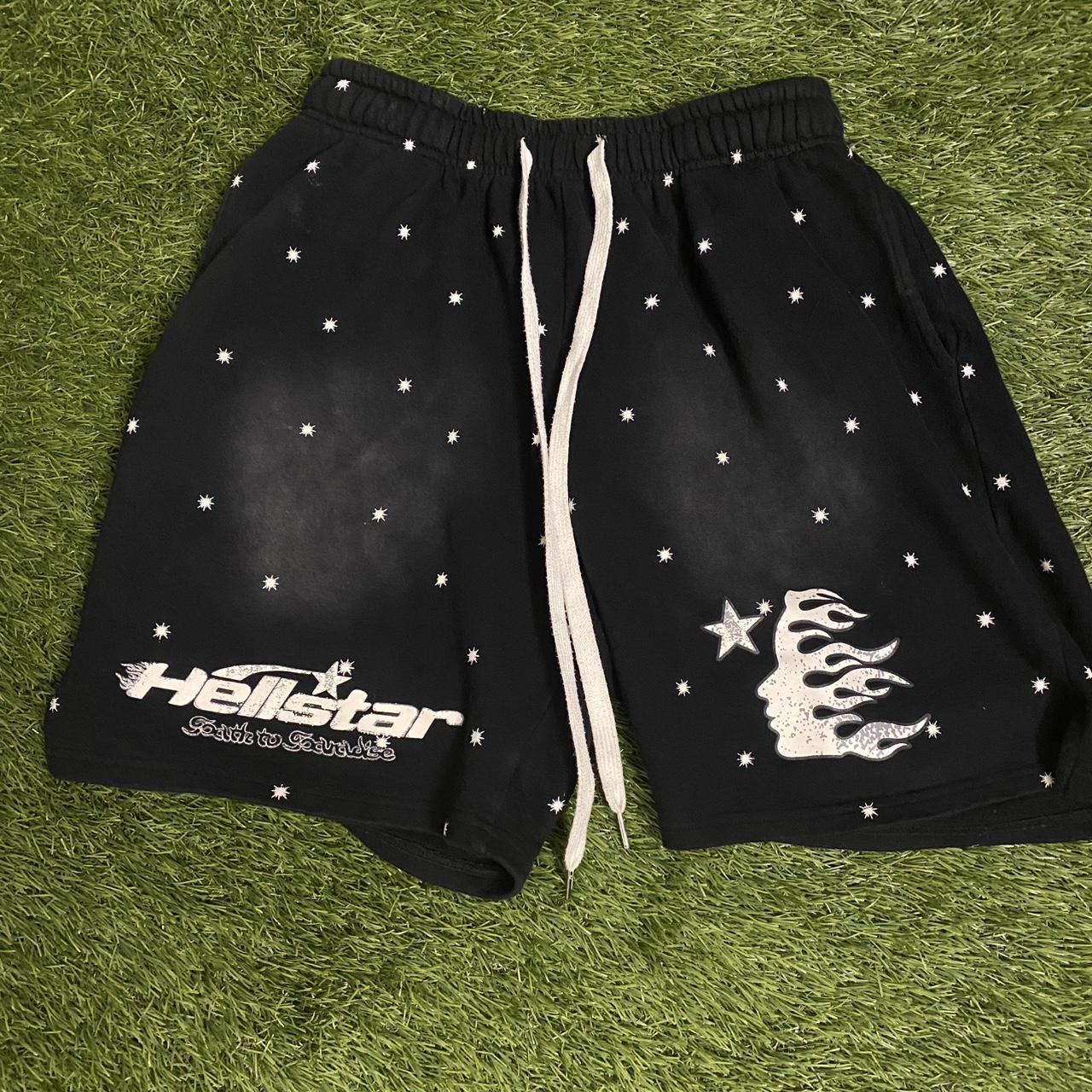 Hellstar Shorts tagged xl but fits small and medium... | Depop