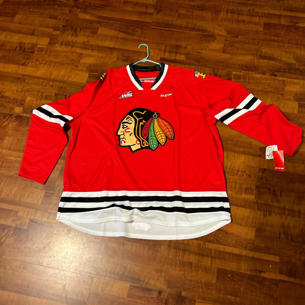Official Winterhawks Lt. wt Jersey 4 xl - Depop