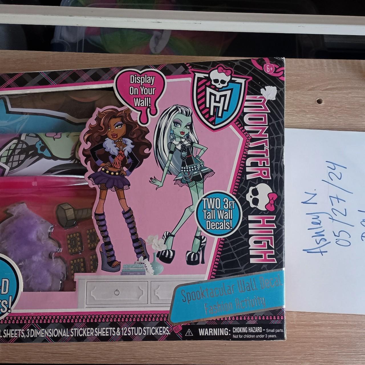 Monster High Wall Decals 3 ft tall Frankie and... - Depop