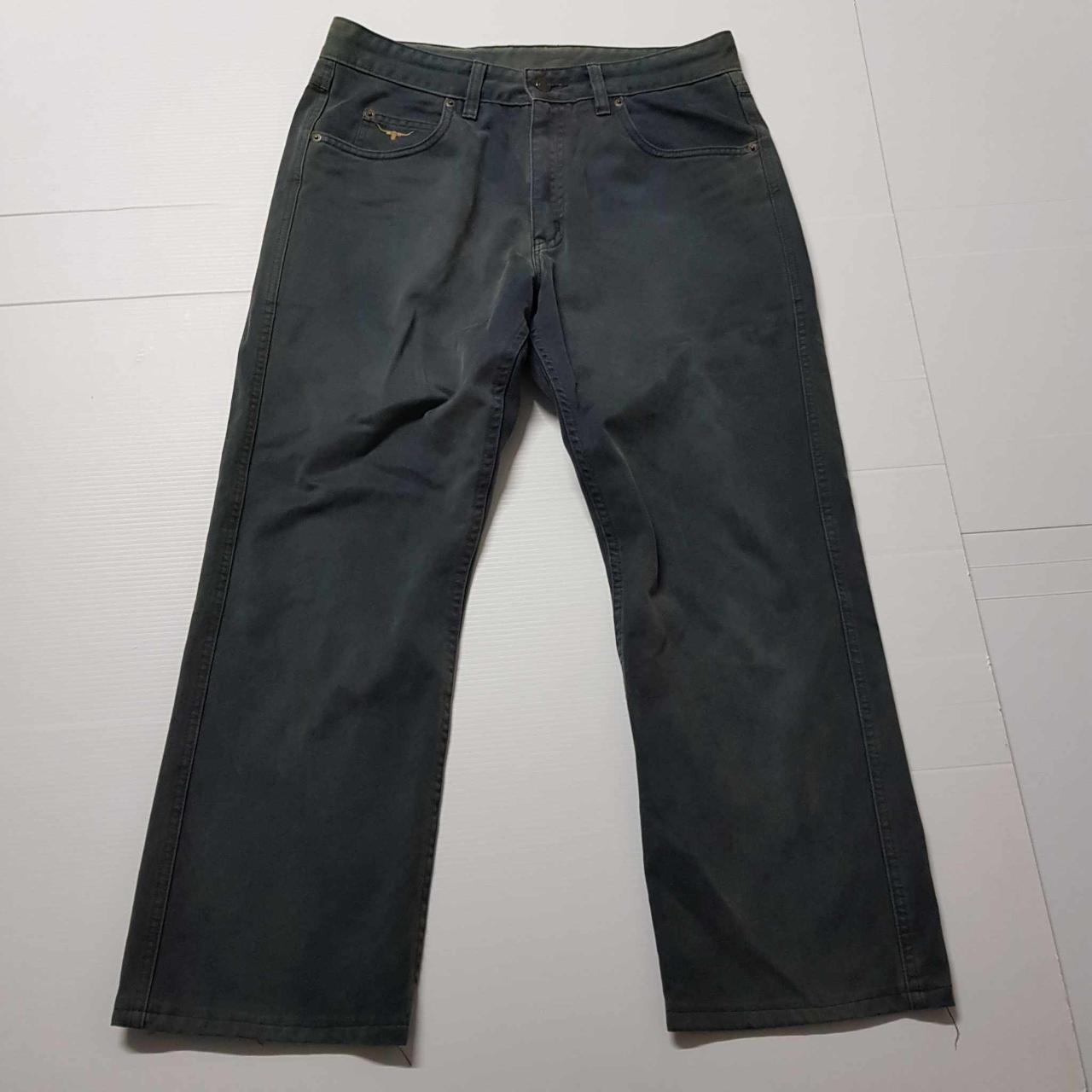 RM Williams Work Pants Mens Size 34 Grey Regular... - Depop