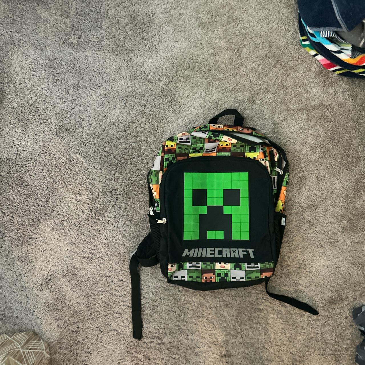 Minecraft backpack #Minecraft - Depop