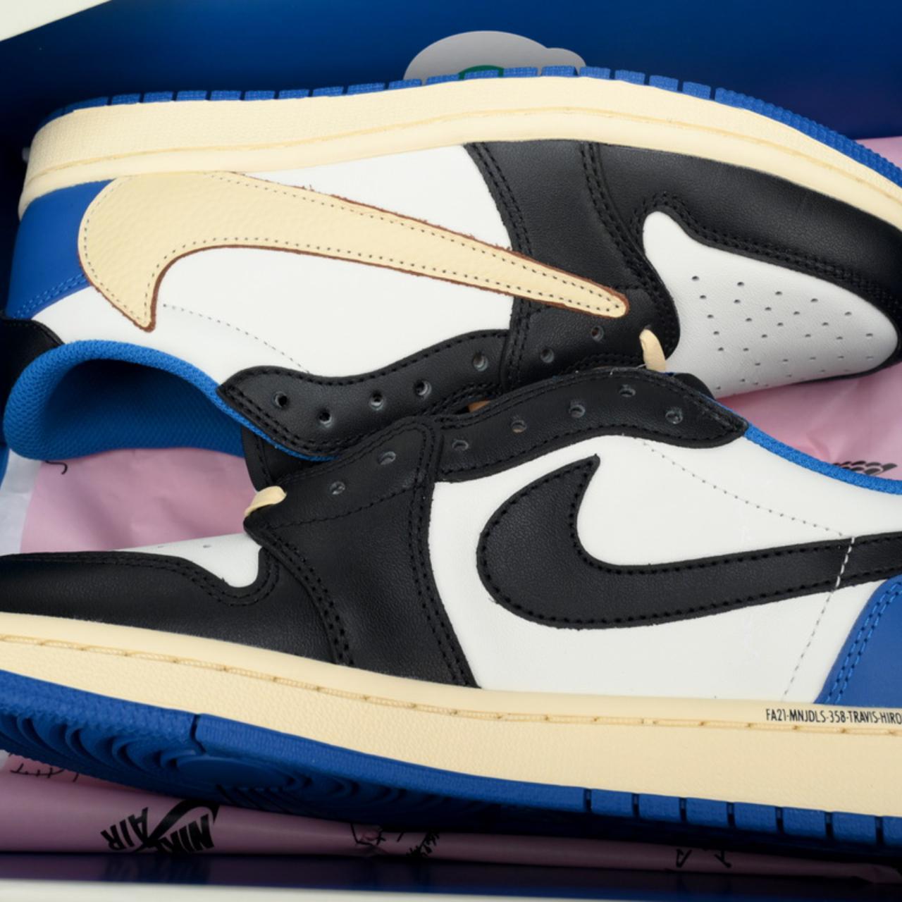 Fragment Design x Air Jordan 1 Low Fragment Design x... - Depop