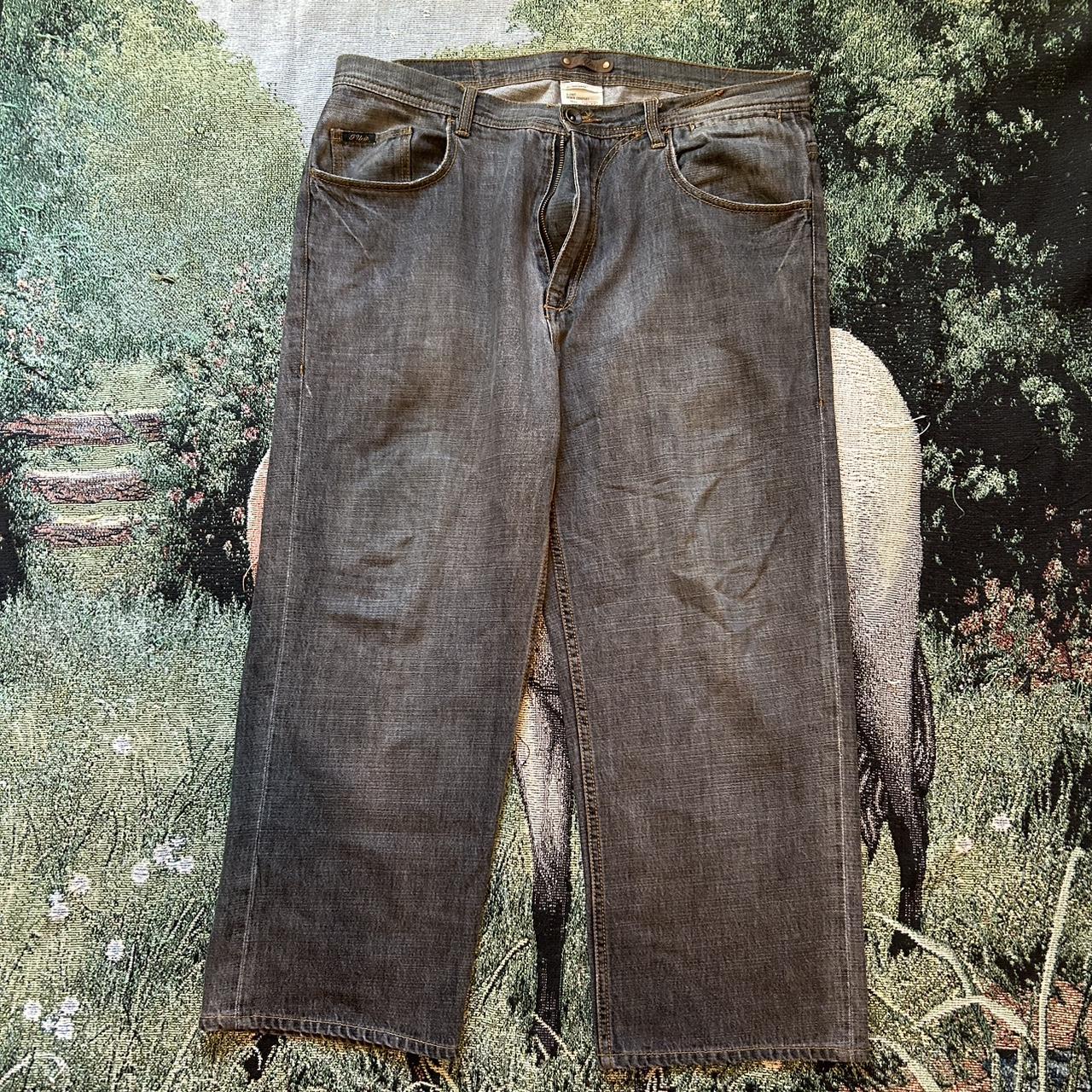 Vintage G unit 50 cent grey baggy wide leg jeans... - Depop