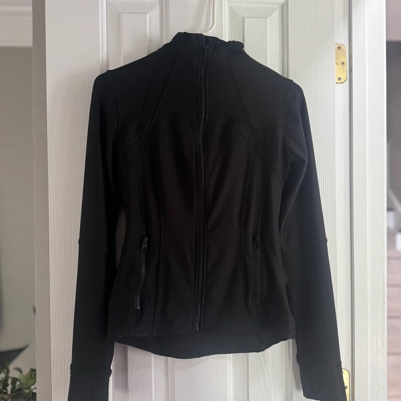 Black S athletic zip up from athletic queens. Didn’t... - Depop