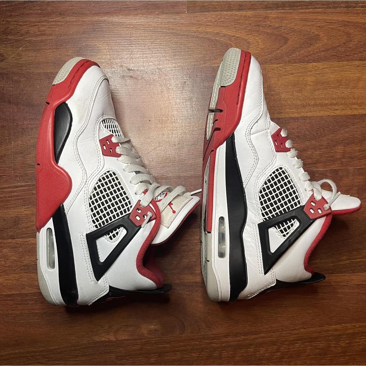 2020 fire red 4s Youth 6/ Women’s 8 No box - Depop