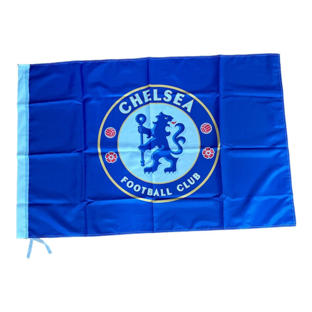 Official Chelsea FC blue and white flag #ChelseaFC - Depop