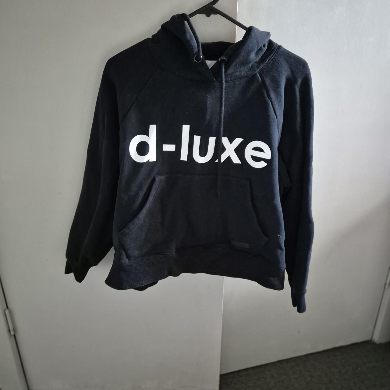 Size Small D-Luxe Crop Hoody - Depop