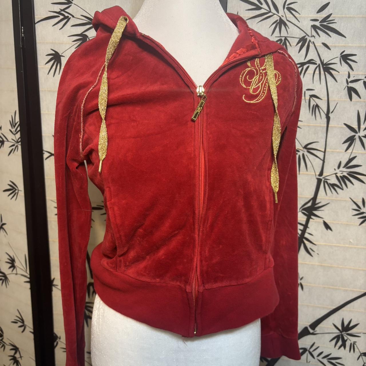 Southpole red zip up Size: medium No flaws very... | Depop