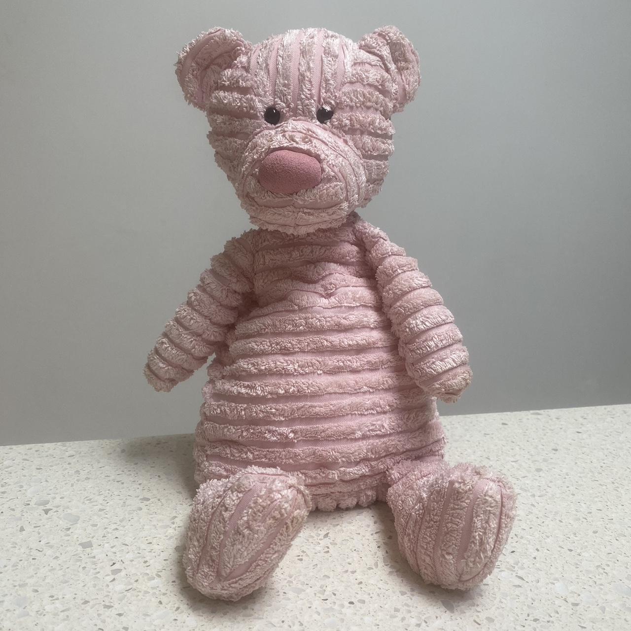Discontinued jellycat line (jellykitten)- pink bear... - Depop
