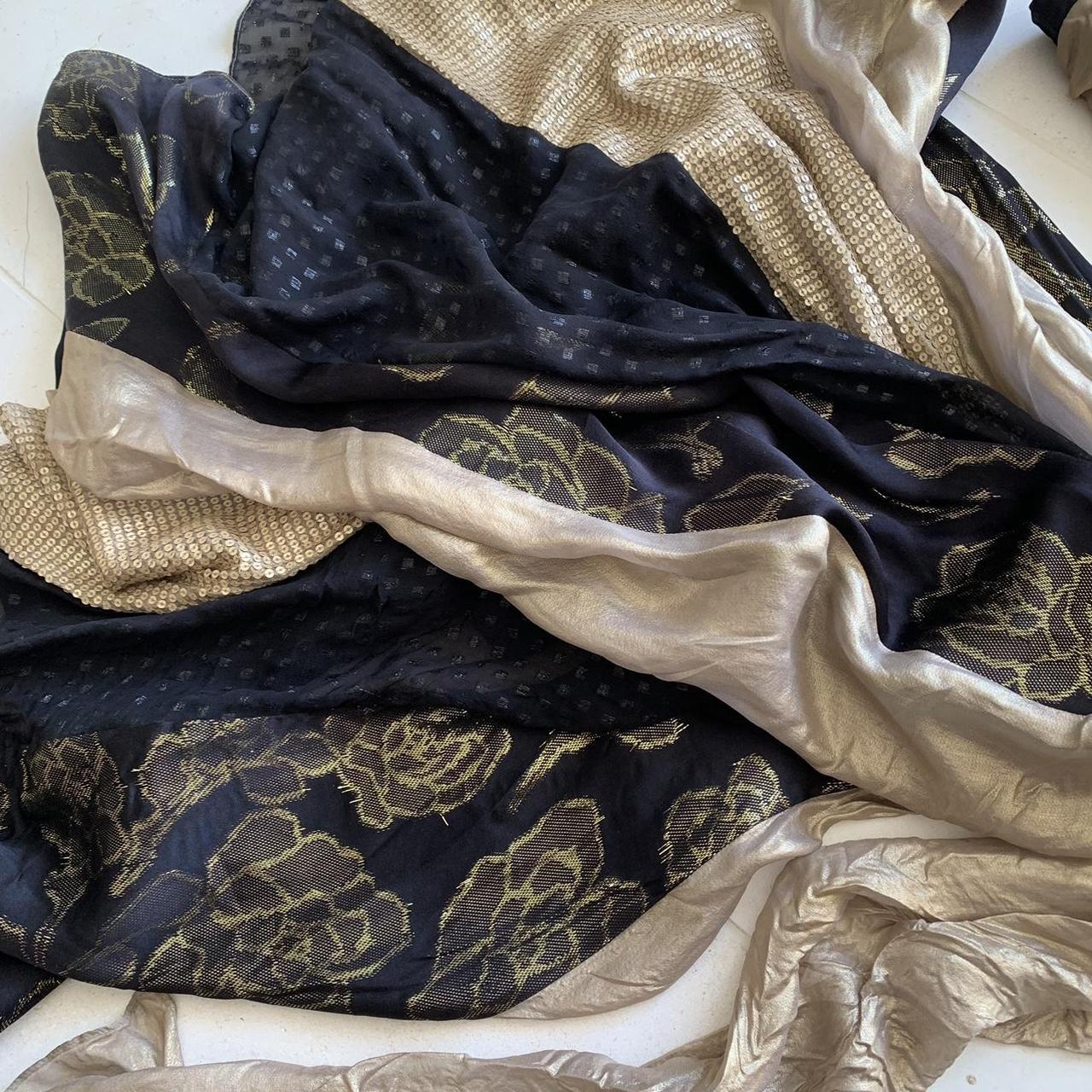 Gorgeous dress! Vintage Monsoon evening silk gown,... - Depop