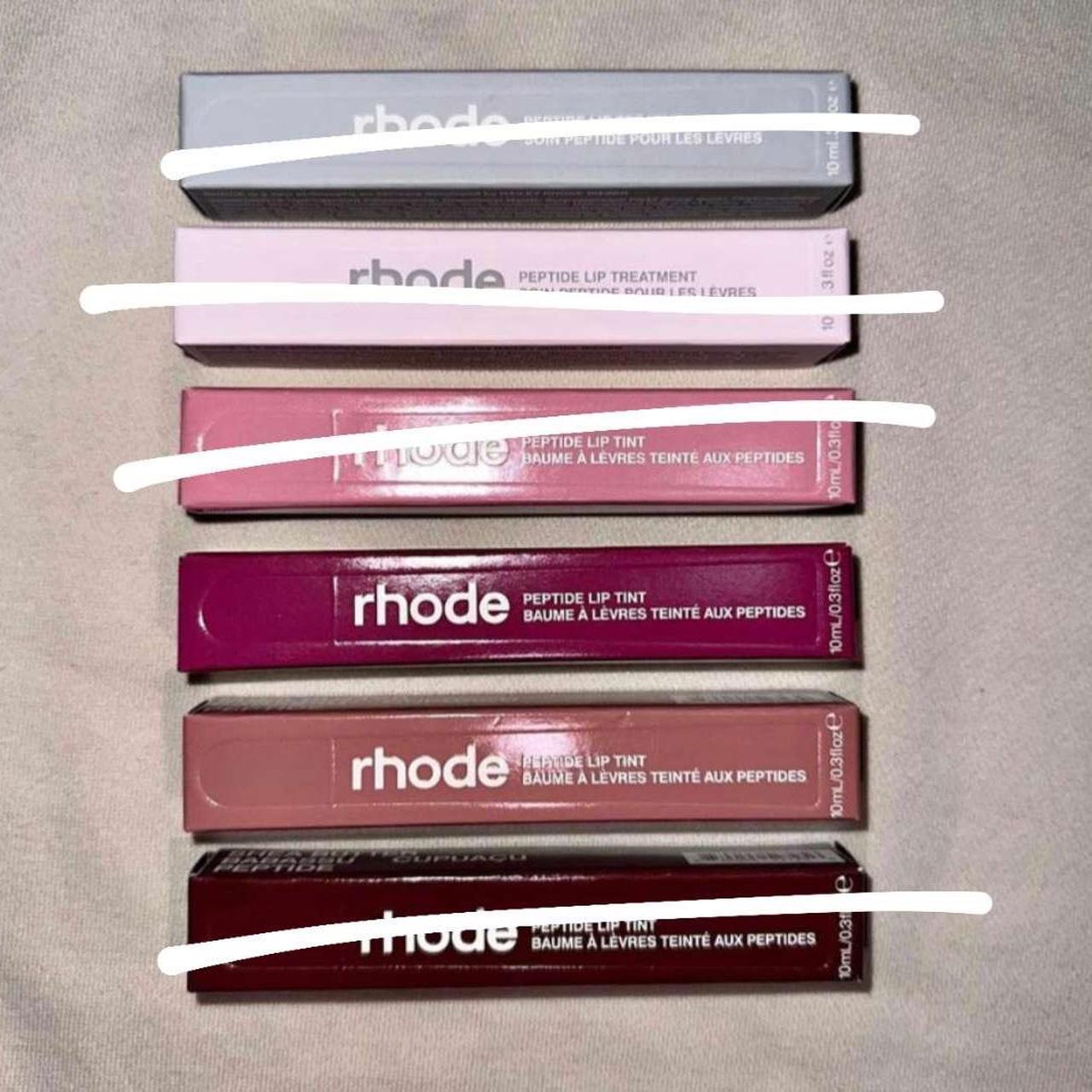 rhode lip tints 2x raspberry jelly & toast $50 each... - Depop