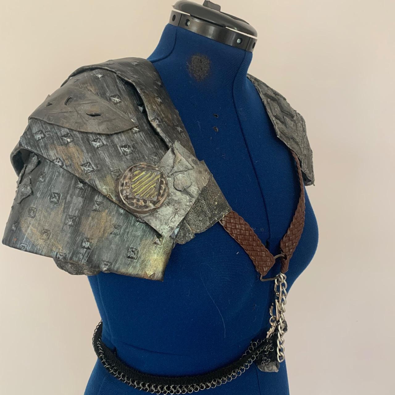 Steampunk fantasy pauldron harness... - Depop