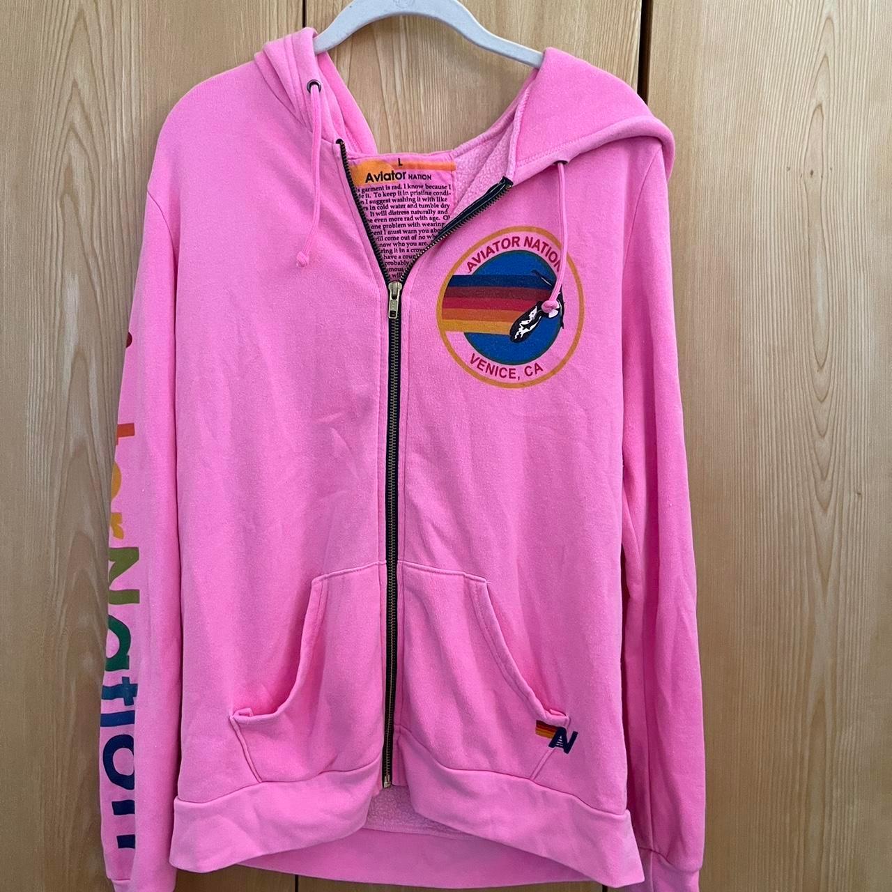 Aviator Nation Women's Hoodie Aviator nation hoodie.... - Depop