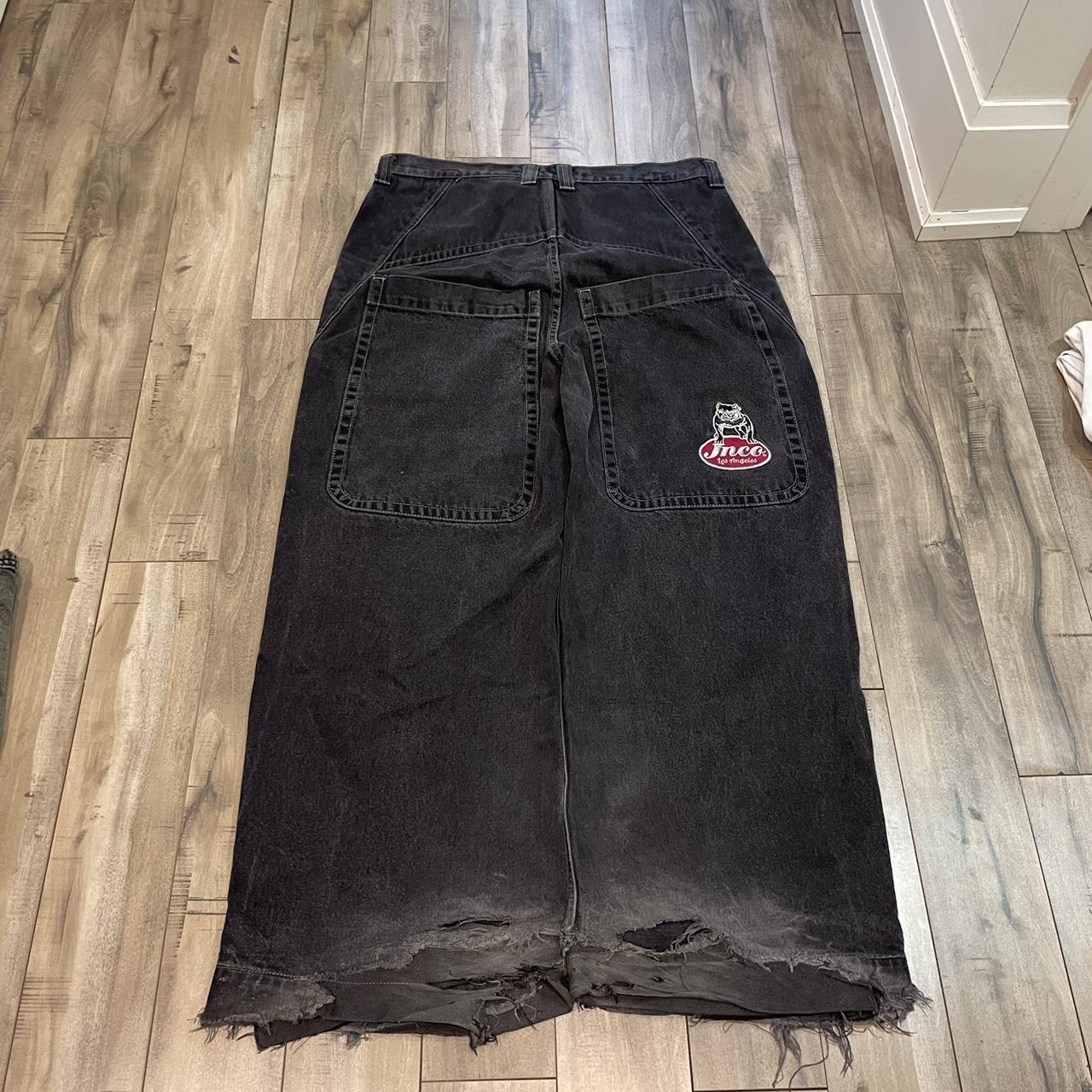 Rare JNCO Big Rig bulldog jeans size 36x32 !!... - Depop