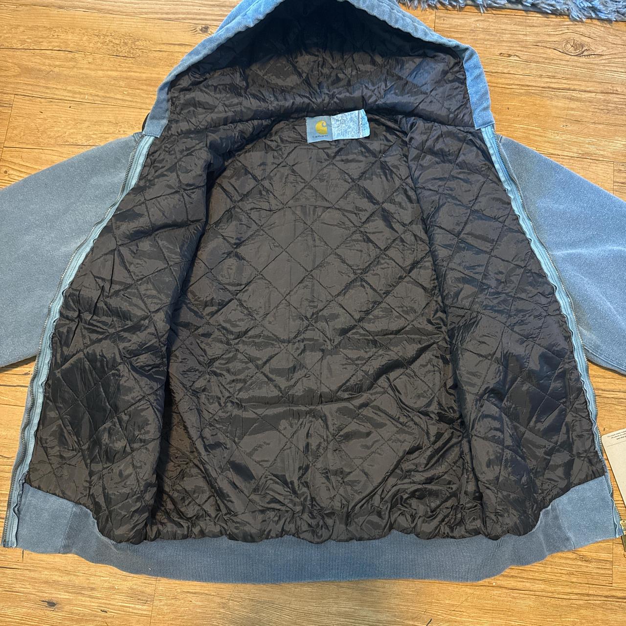 Light Blue Carhartt Work Jacket New Men’s... - Depop