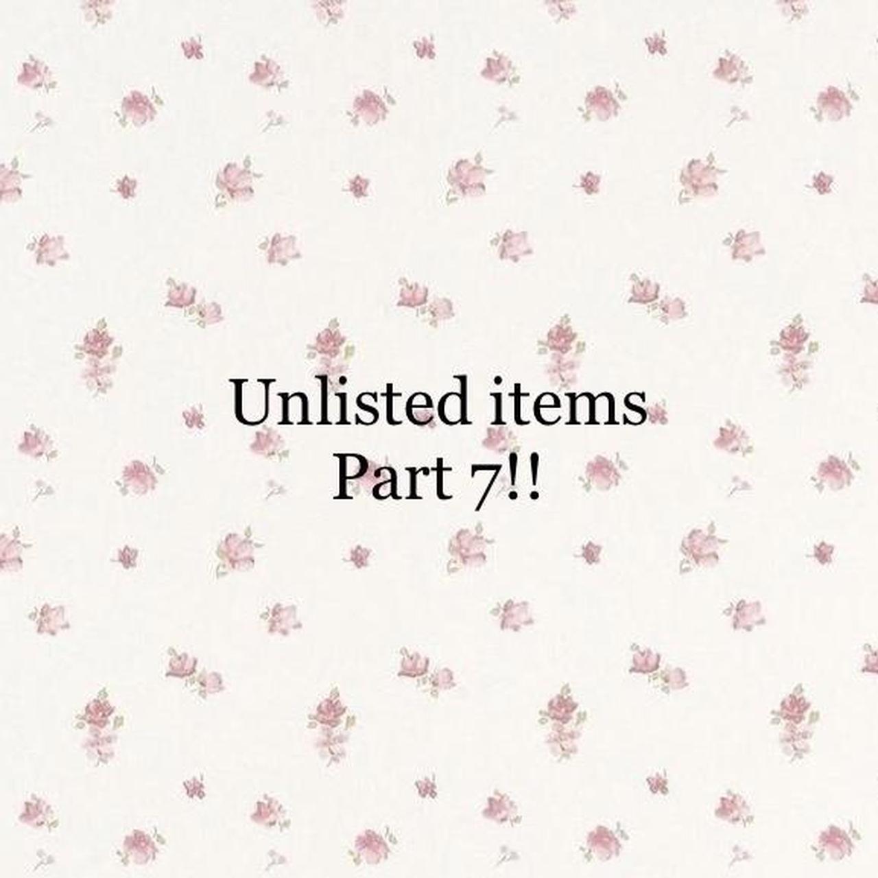 my unlisted items part 7! ⚠️DO NOT BUY THIS POST,... | Depop