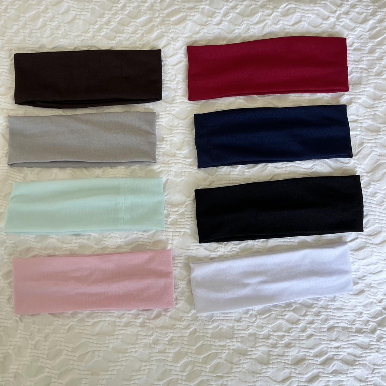 Multi-coloured headbands bundle of 8 #activewear | Depop